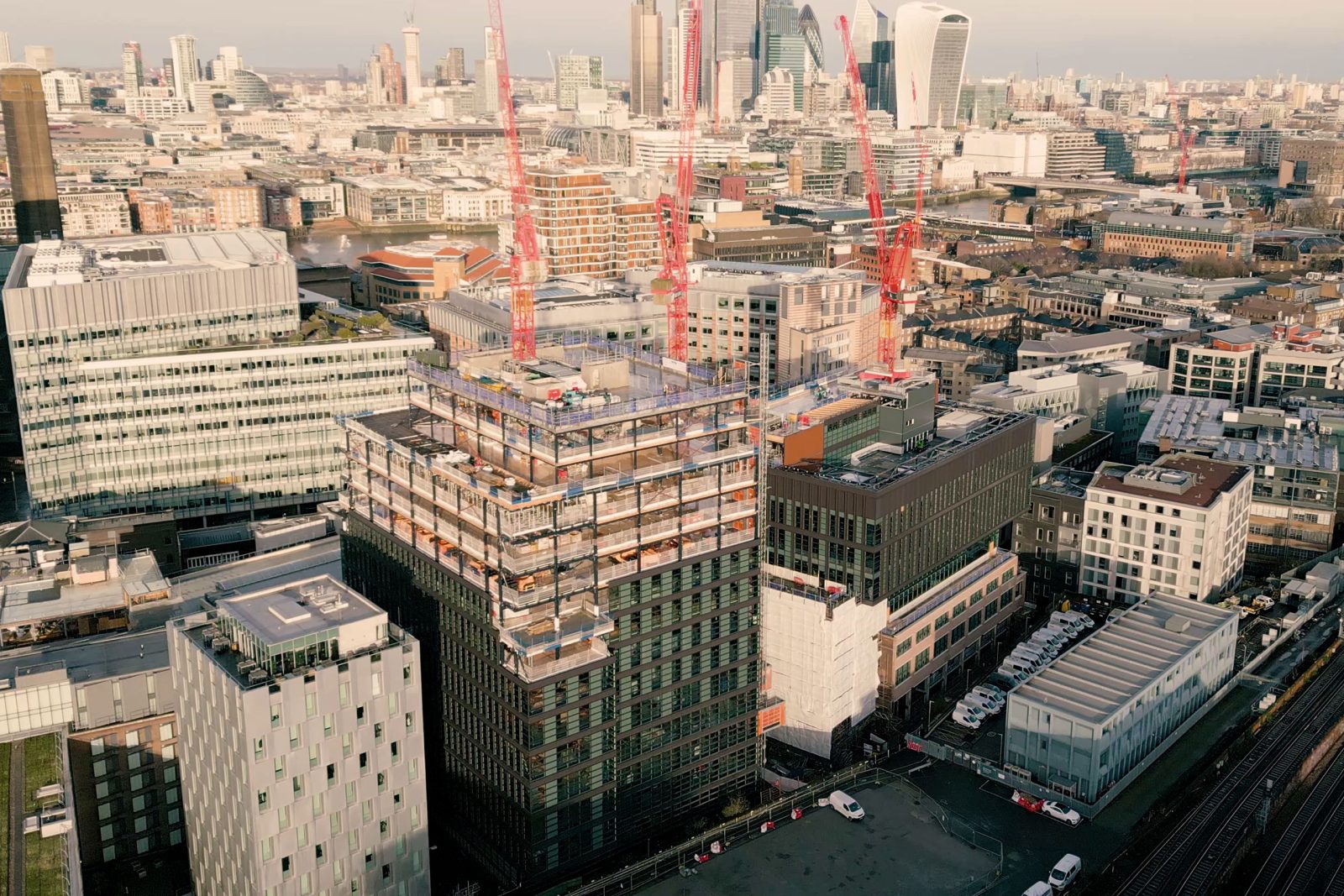 Topping out at Timber Square | Heyne Tillett Steel